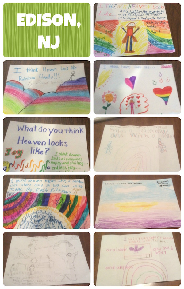 Here are photos of the Edison children’s artwork, depicting a peaceful ...